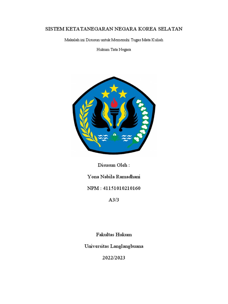 Hukum Tata Negara Pdf 