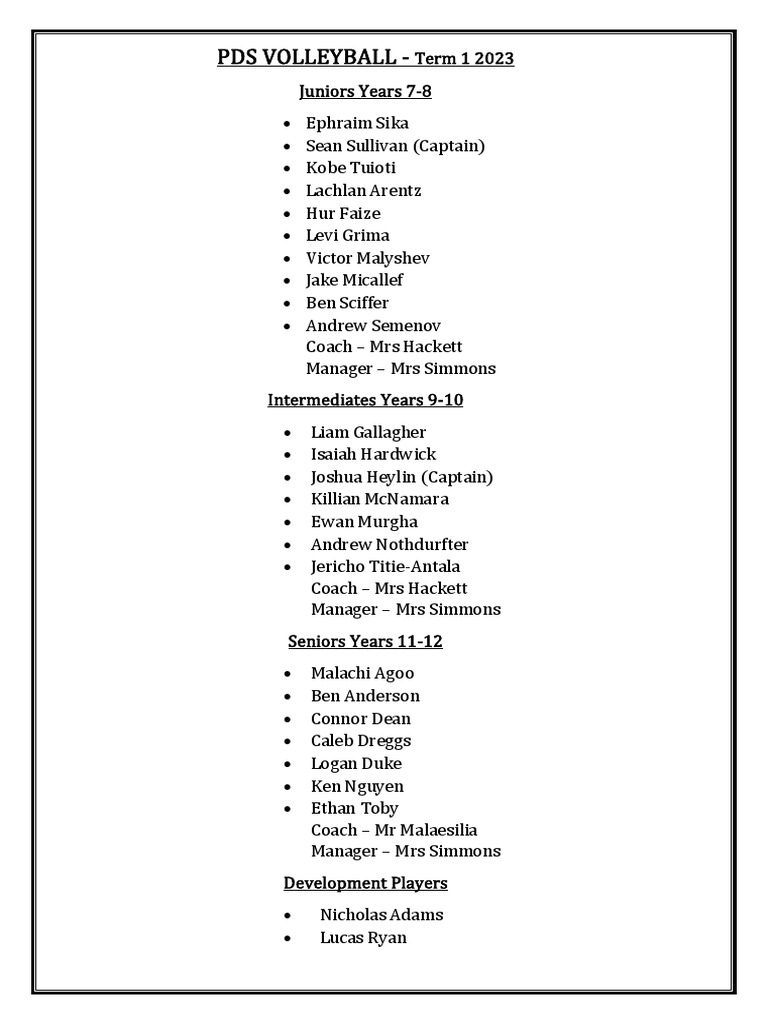 PDS Teams 2023 | PDF