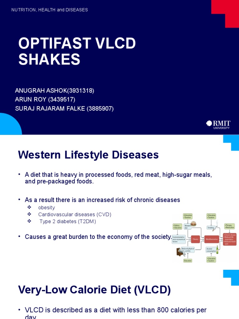 Optifast VLCD Shakes - Nutrition Presentation | PDF | Obesity | Weight Loss