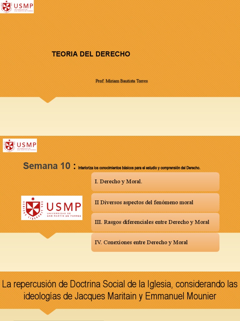 Semana 10 | PDF | Moralidad | Tomás de Aquino