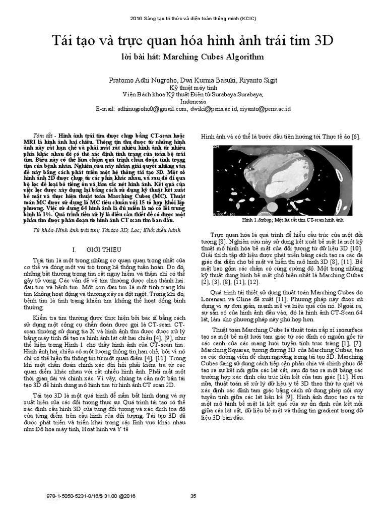 3D Heart Image Reconstruction and Visualization PDF | PDF