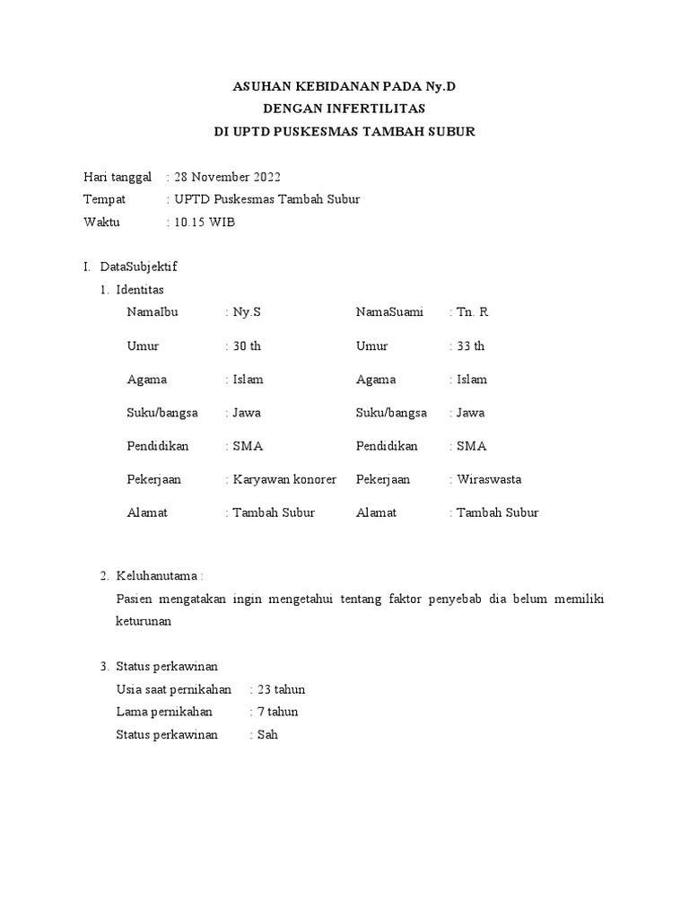 Asuhan Kebidanan Prakonsepsi 1 - Copy | PDF