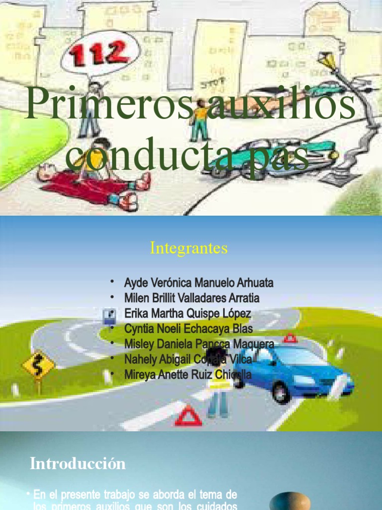 Primeros Auxilios Conducta Pas... | PDF | Primeros auxilios | Causas de ...
