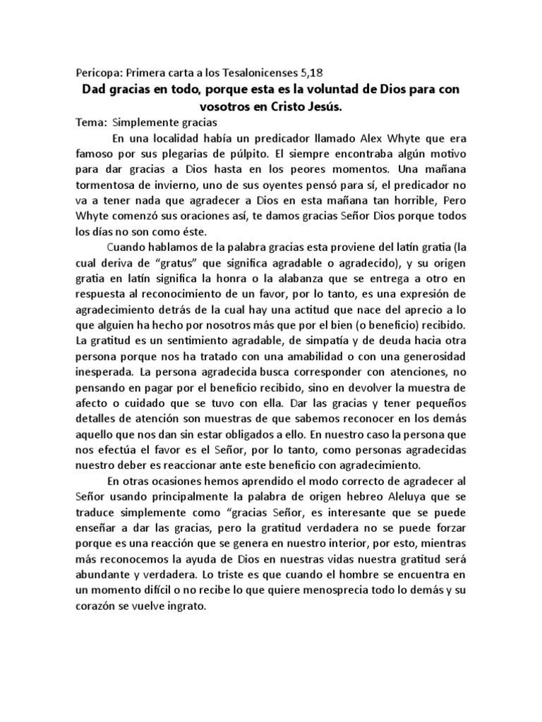 Simplemente Gracias | PDF | Las emociones | Gratitud