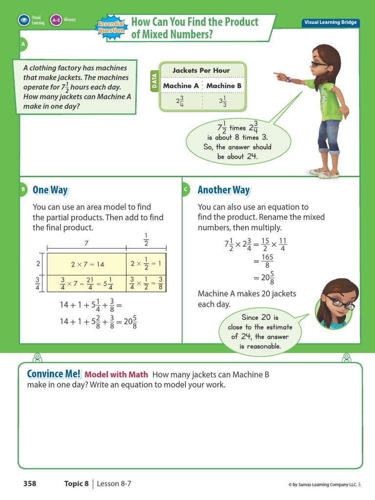 Multiplying Mixed Numbers Practice | PDF | Cognition