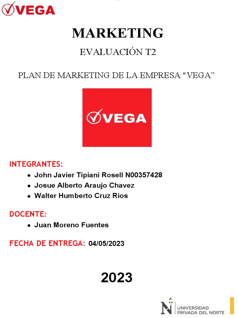 Grupo Vega T2 | PDF | Higiene | Marketing