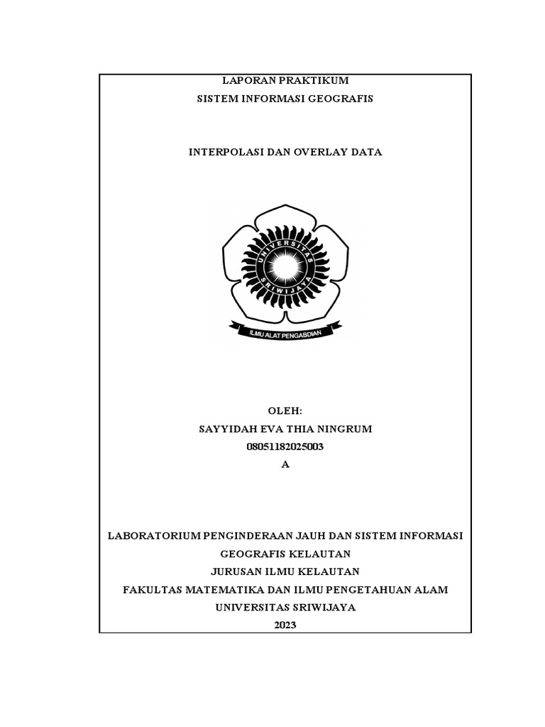 Interpolasi dan Overlay dalam SIG | PDF | Komputer