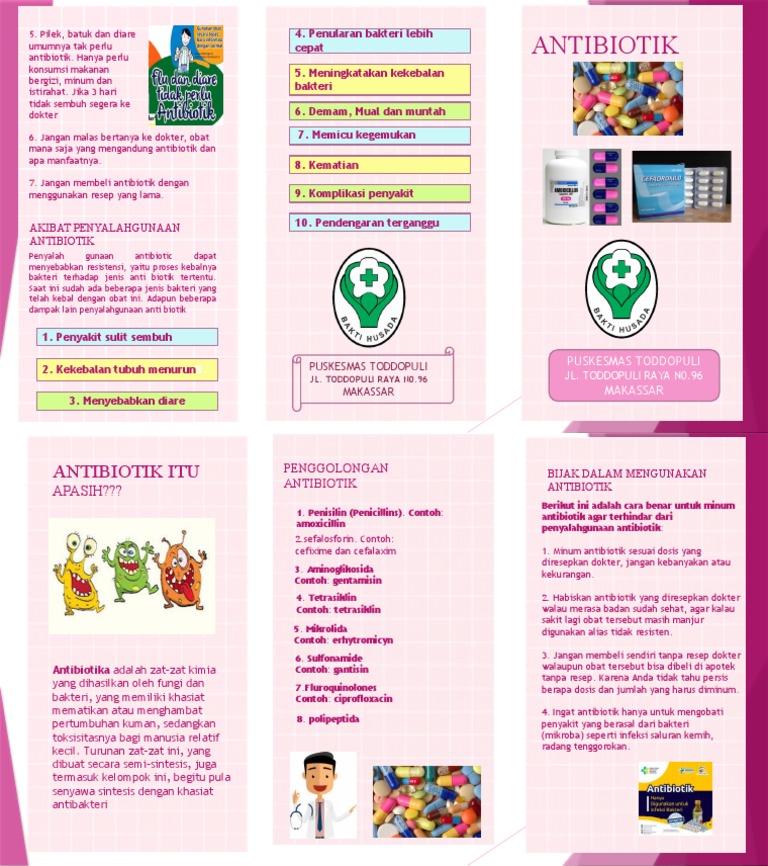 BROSUR ANTIBIOTIK | PDF