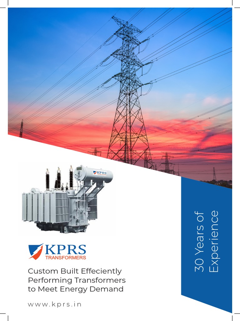 Company Brochure | PDF | Electric Power Distribution | Transformer