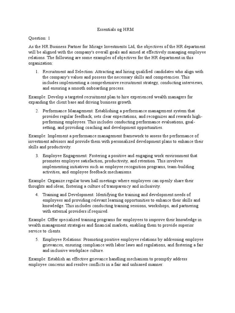 Essentials of HRM | PDF | Scenario Planning | Recruitment