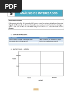 Matriz de Poder Interes PDF | PDF | Grupo de interés (corporativo ...