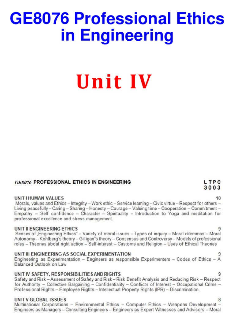 Ethics of Risk Assessment in Engineering | PDF | Risk | Intellectual ...