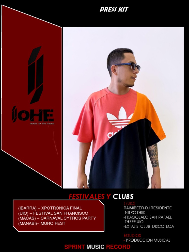 Press Kit Johe | PDF | Disc jockey | Las artes escénicas