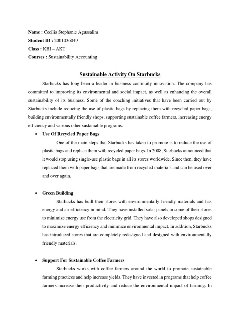 10 - Cecilia Stephanie A - 2001036049 - Sustainable Activity Individual ...