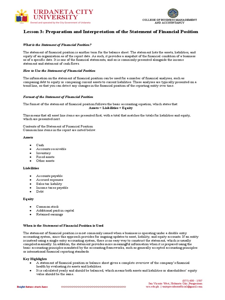Lesson 3 - Financial Controllership | PDF | Finance & Money Management