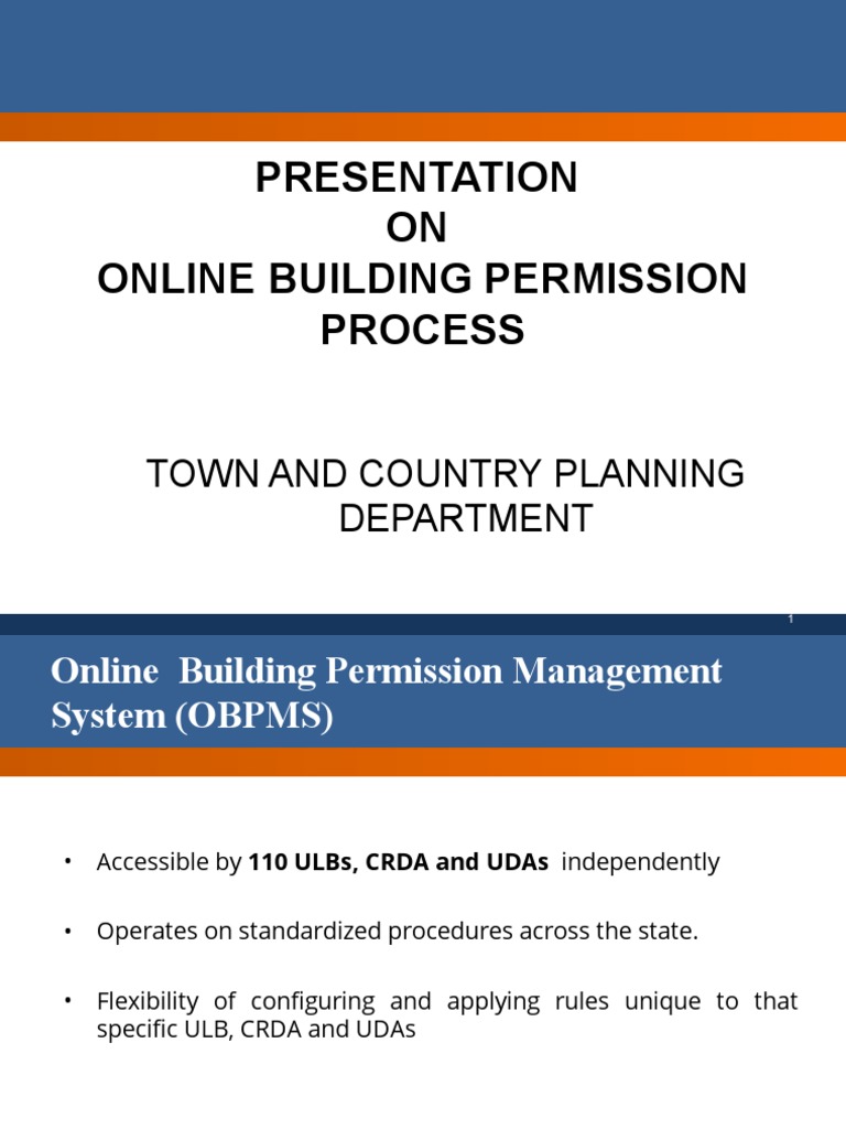 Building Permission Process | PDF | Payments