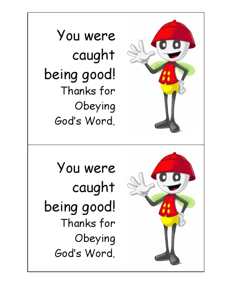 Caught Being Good | PDF