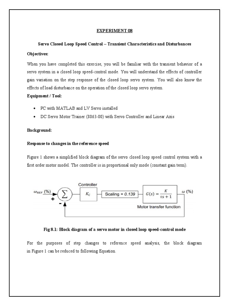 Lab8 Lcs 31052023 085855am | Download Free PDF | Control Theory | Mechanics