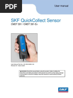 SKF QuickCollect Sensor - Manual | PDF | Bearing (Mechanical) | Mobile App