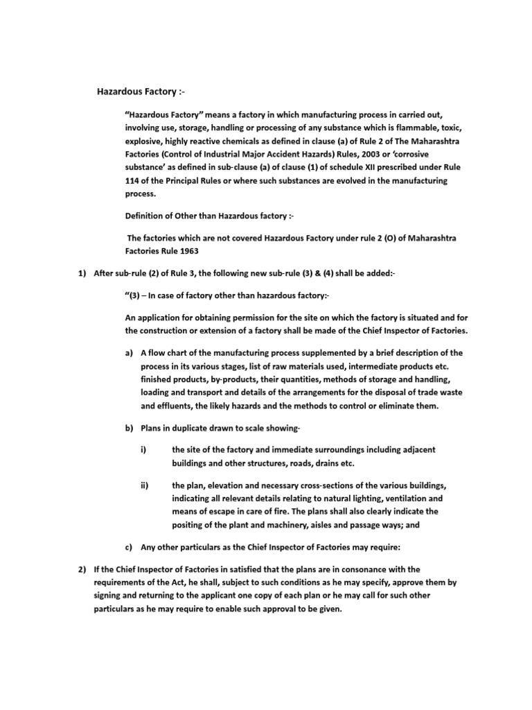 CIMAH Rules 2003 | Download Free PDF | Hazards | Acid