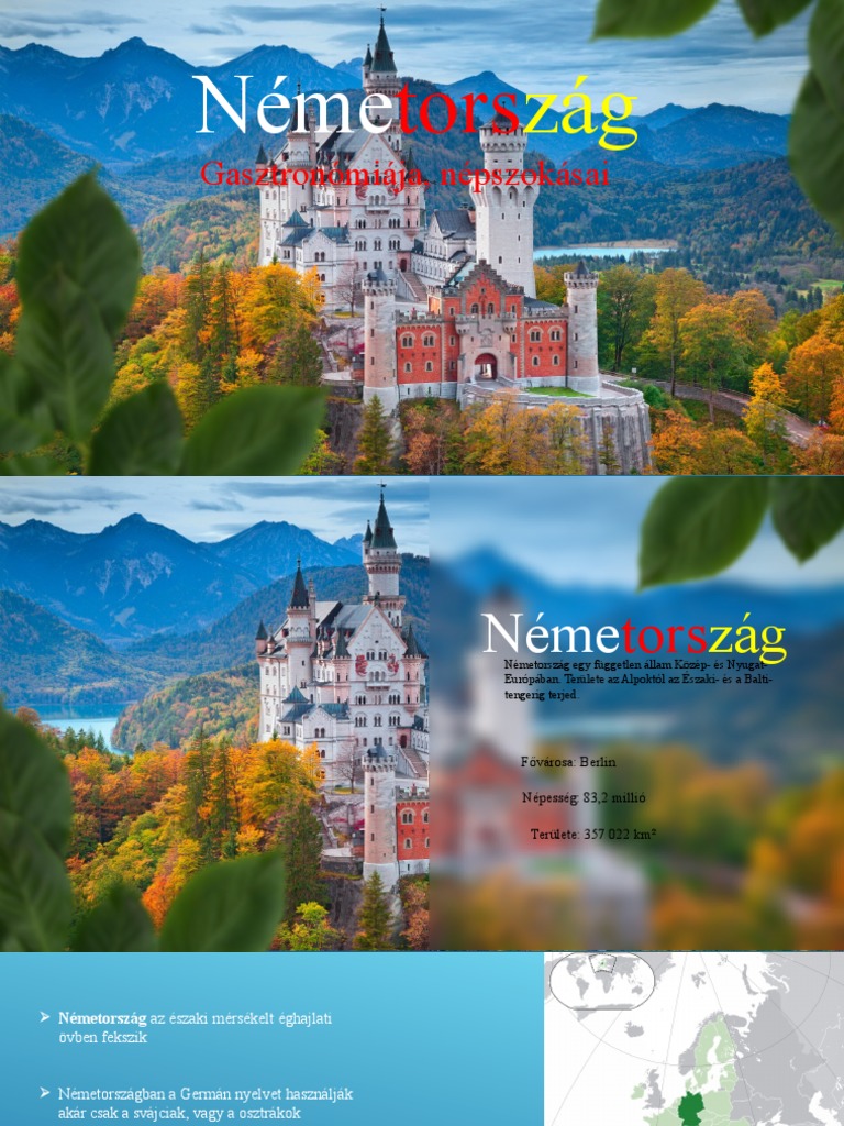 NÃ©metorszÃ¡g - FÃ Ldrajz Vizsga 2023.01.11 - Lindmayer IstvÃ¡n | PDF