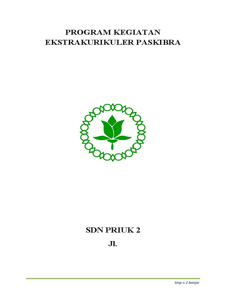 Program Kegiatan Ekstrakurikuler Paskibra | PDF