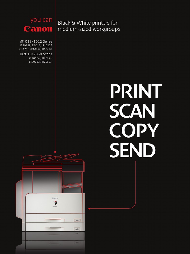 Canon Ir2018 2030 Manuel D Utilisation | PDF | Printer (Computing) | Fax