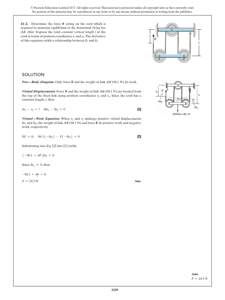 HW15 Sol | PDF | Force | Quantity
