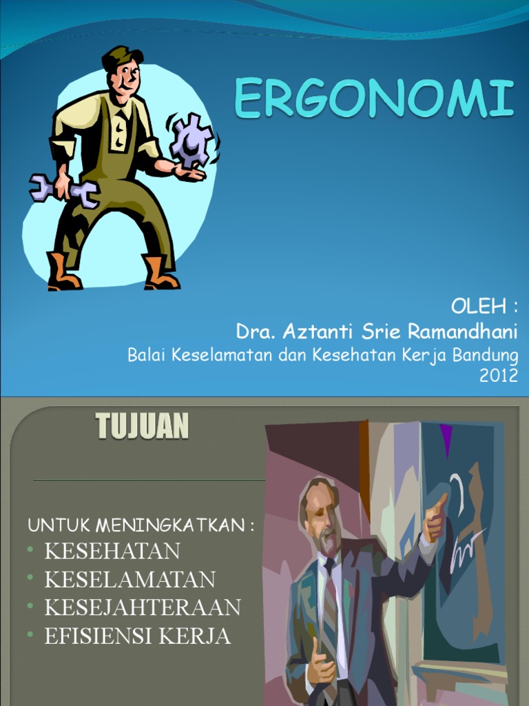 Penerapan Ergonomi untuk Kesehatan Kerja | PDF | Kesehatan Holistik