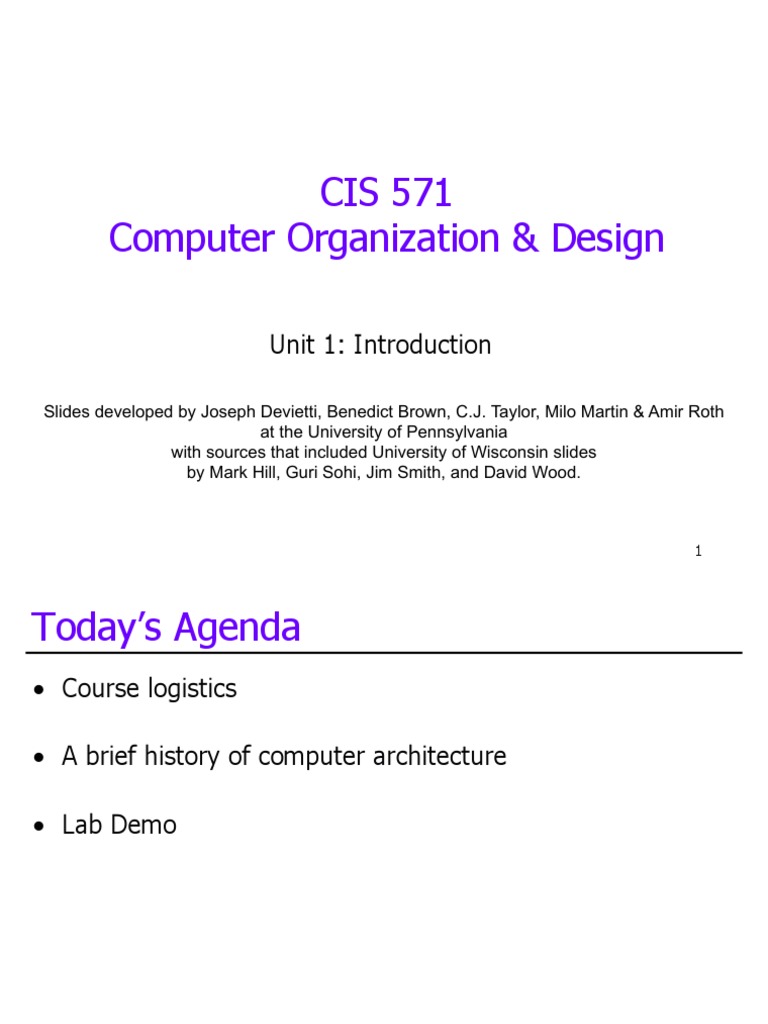 01 Intro Pdf Multi Core Processor Central Processing Unit
