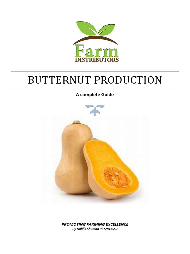 Butternut Complete Guide. | PDF | Fertilizer | Soil
