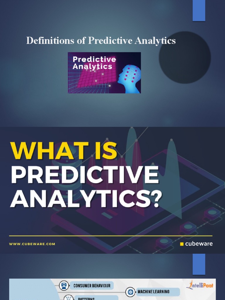 Chapter 6 Introduction To Predictive Analytics | PDF | Analytics | Predictive Analytics
