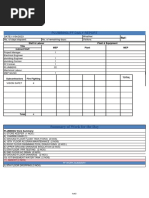 Mep Daily Site Report Sample | PDF | Building Technology | Equipment