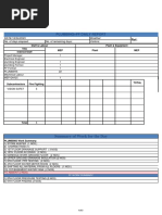 MEP FP Inspection Checklist | PDF | Technology & Engineering