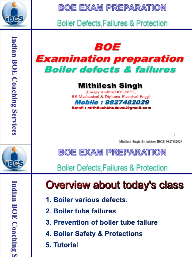 14.boiler Defects & Failure | PDF
