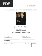 NT - 11781 - M Tortenelem - 7 MF Megoldókulcs (3) !!! | PDF