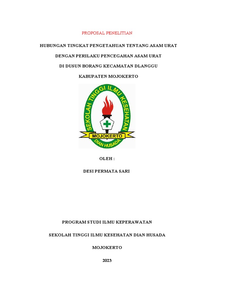 Proposal Desi - Revisi 1 Indra | PDF