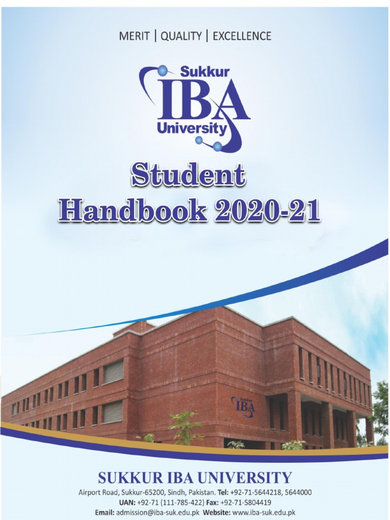 SIBA Student Handbook 2020 21 Updated | PDF