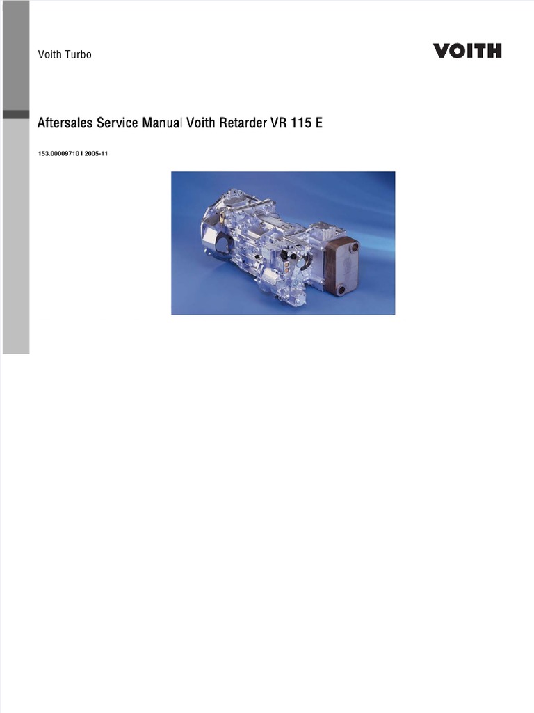 Vdocument - in - Voiht Retarder VR 115 | PDF | Valve | Vehicles