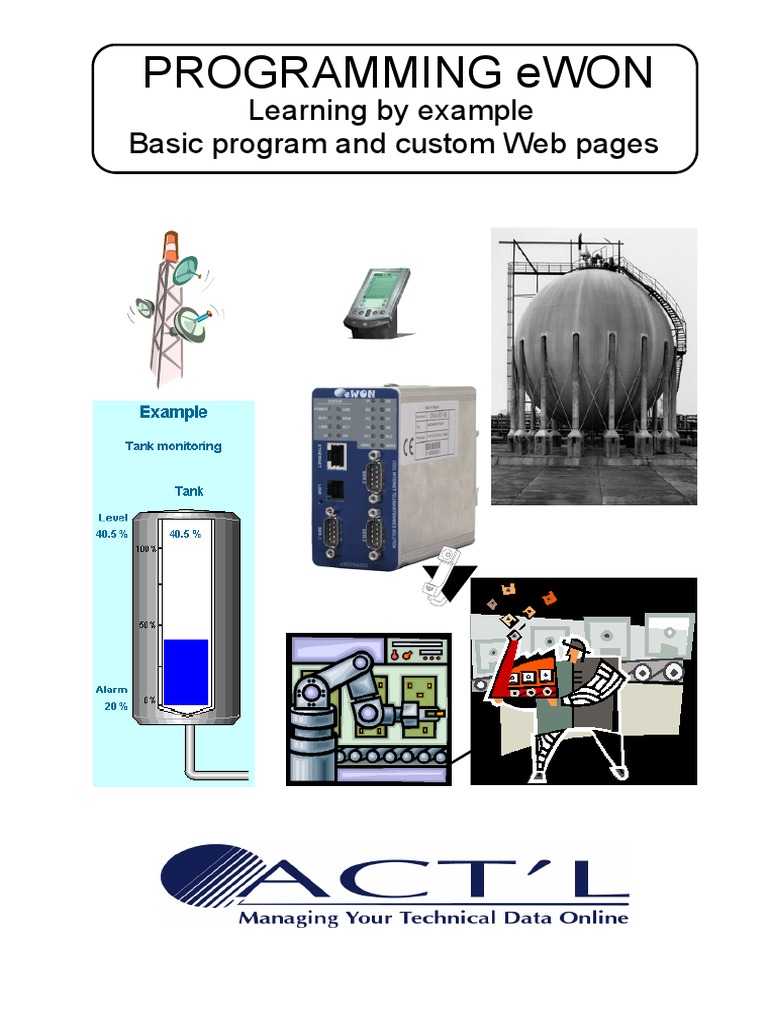 Prog eWON by Example UK 1.1 | PDF | Programming | Computer Program