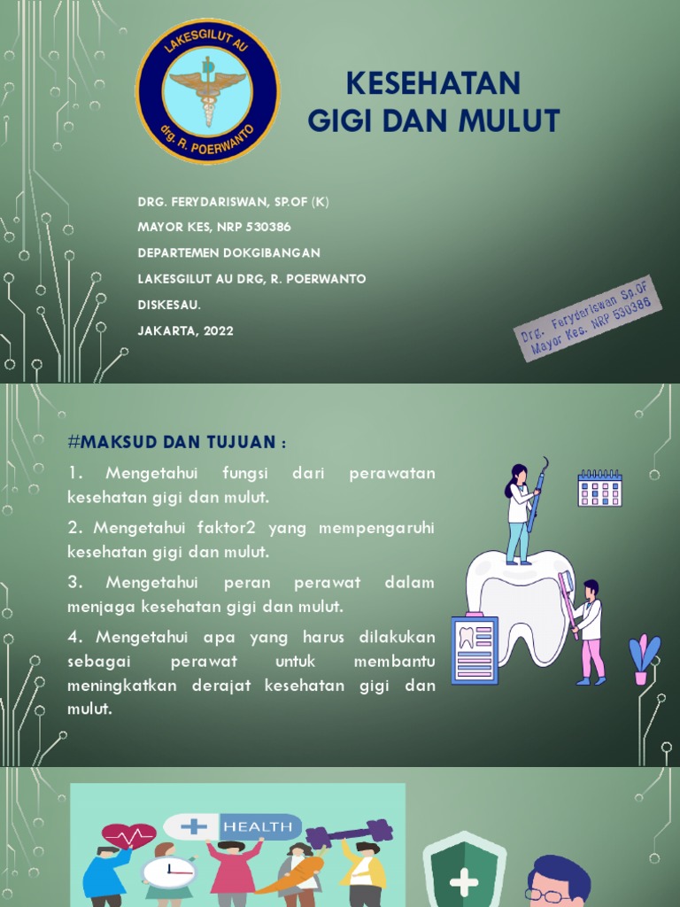 KESEHATAN GIGI DAN MULUT | PDF