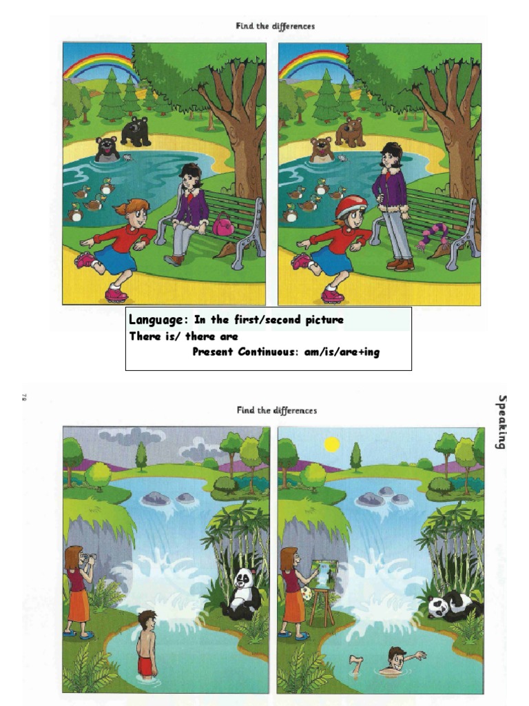 Movers Speaking Cards | PDF