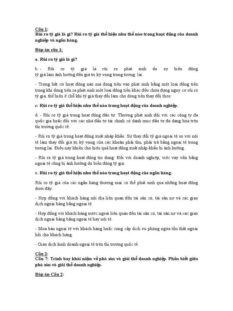 Lý thuyết TCDN2 | PDF