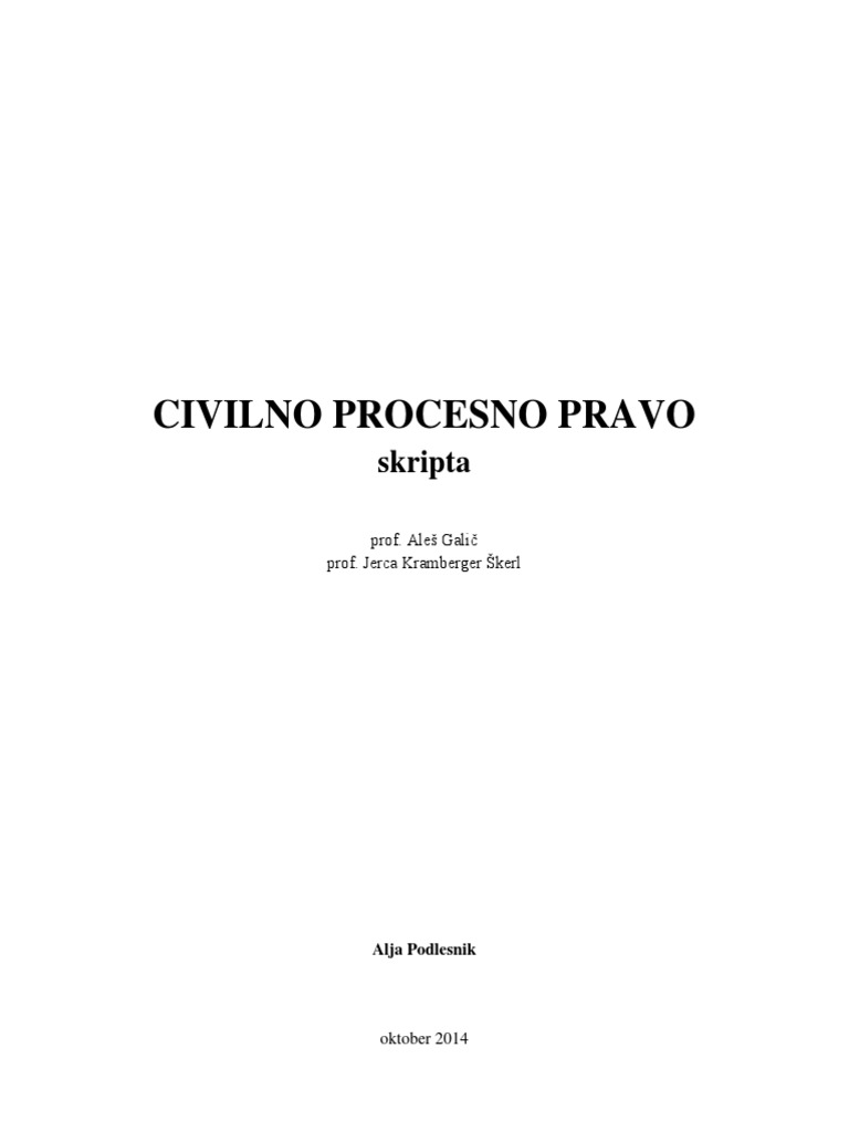 CPP - Skripta 2014 Alja Podlesnik | PDF