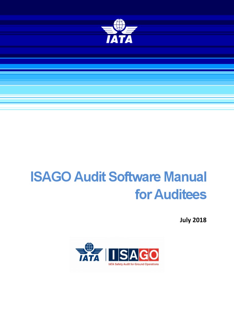 ISAGO Audit Software Manual For Auditees (July2018) | PDF | Audit ...