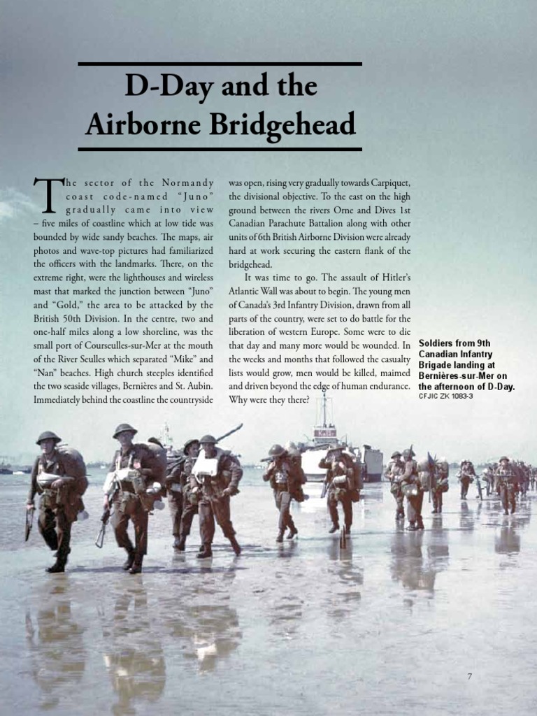 D Day Airborne Bridgehead | PDF | Airborne Forces | Operation Overlord
