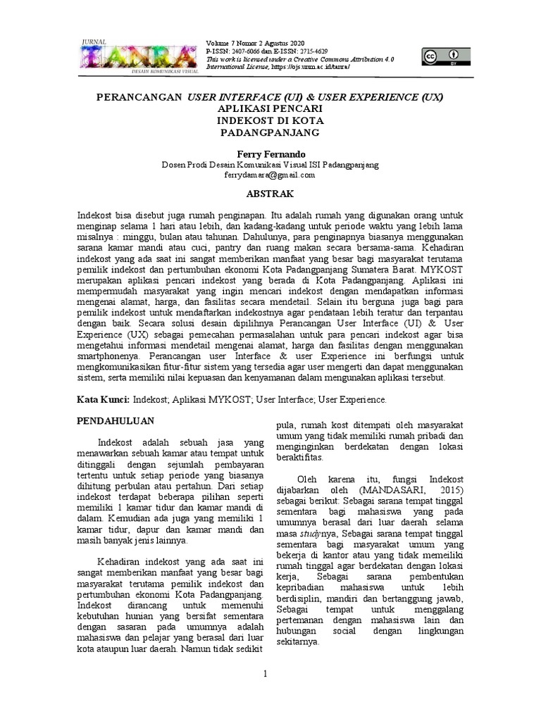Template Jurnal IMK | PDF