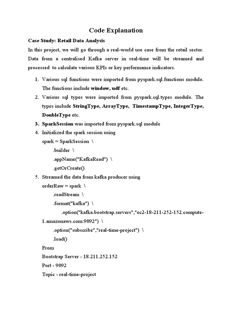 Code Explanation | PDF | Sql | Computer Architecture