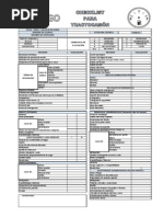 Check List Unidades Caryo | PDF | Industria automotriz | Vehículos terrestres