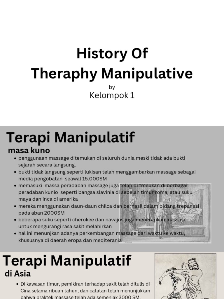 History of Massage | PDF